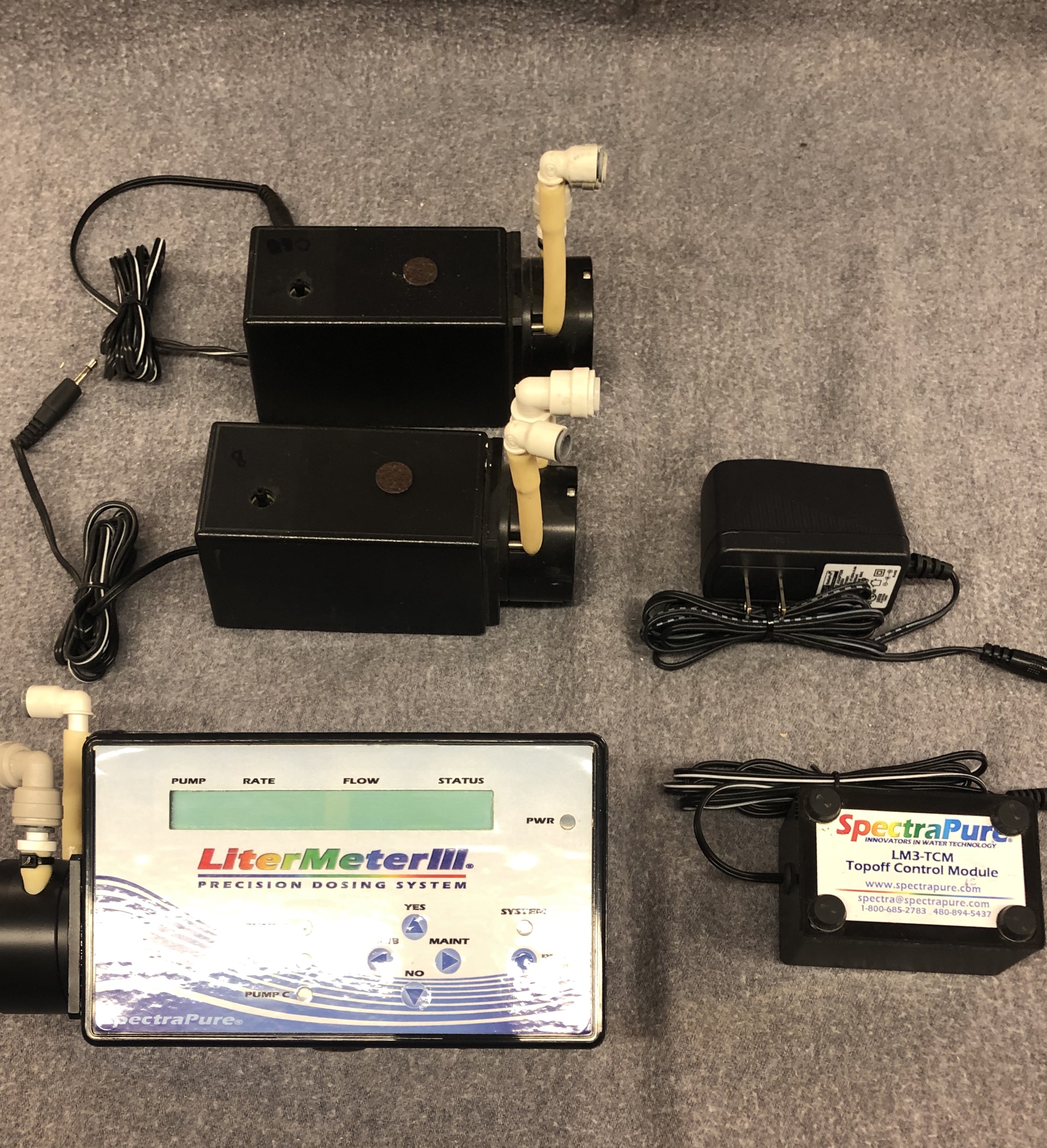 Equipment - SOLD - LiterMeter III, 2 extra pumps, topoff module, dosing ...